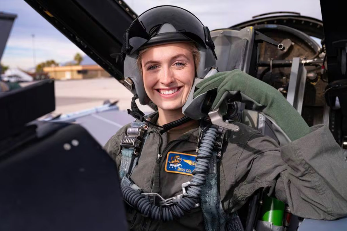 Breaking barriers in the sky and on stage: Air Force officer crowned ...