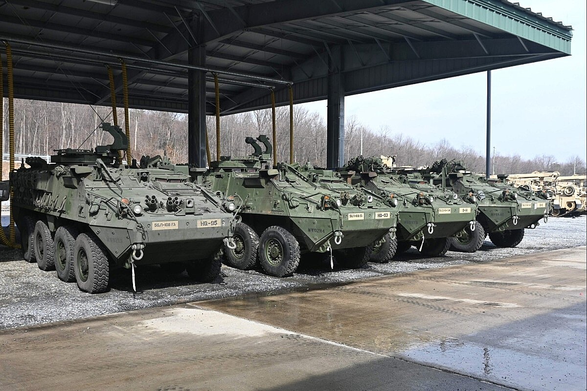 Modernizing the 56th SBCT: Upgraded Strykers and JLTVs arrive in ...