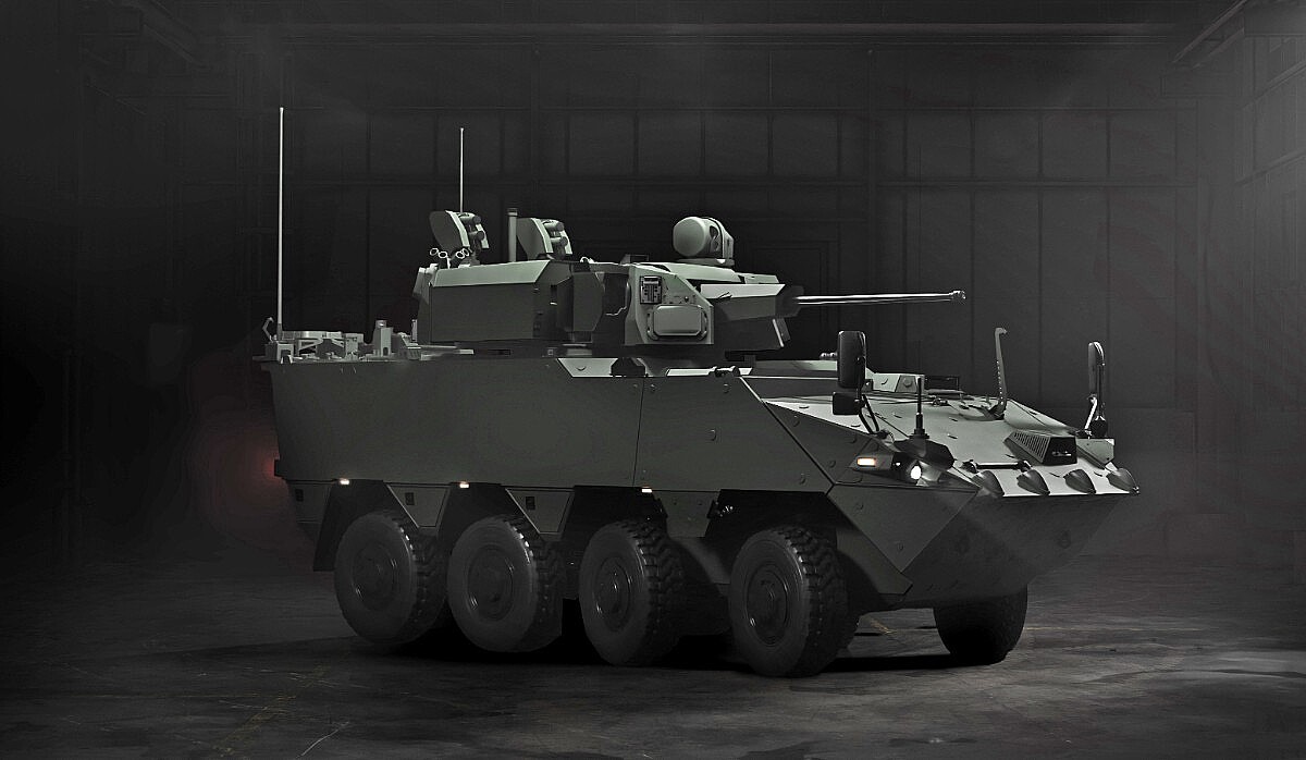 Tatra Defence Vehicle will present the new Czech Pandur 8x8 EVO combat ...