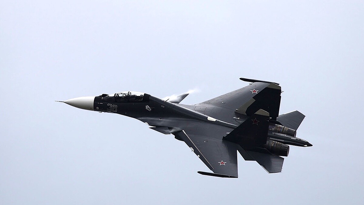 Friendly Fire Incident: Russian Su-30SM Jet Downed Over Crimea Amid ...