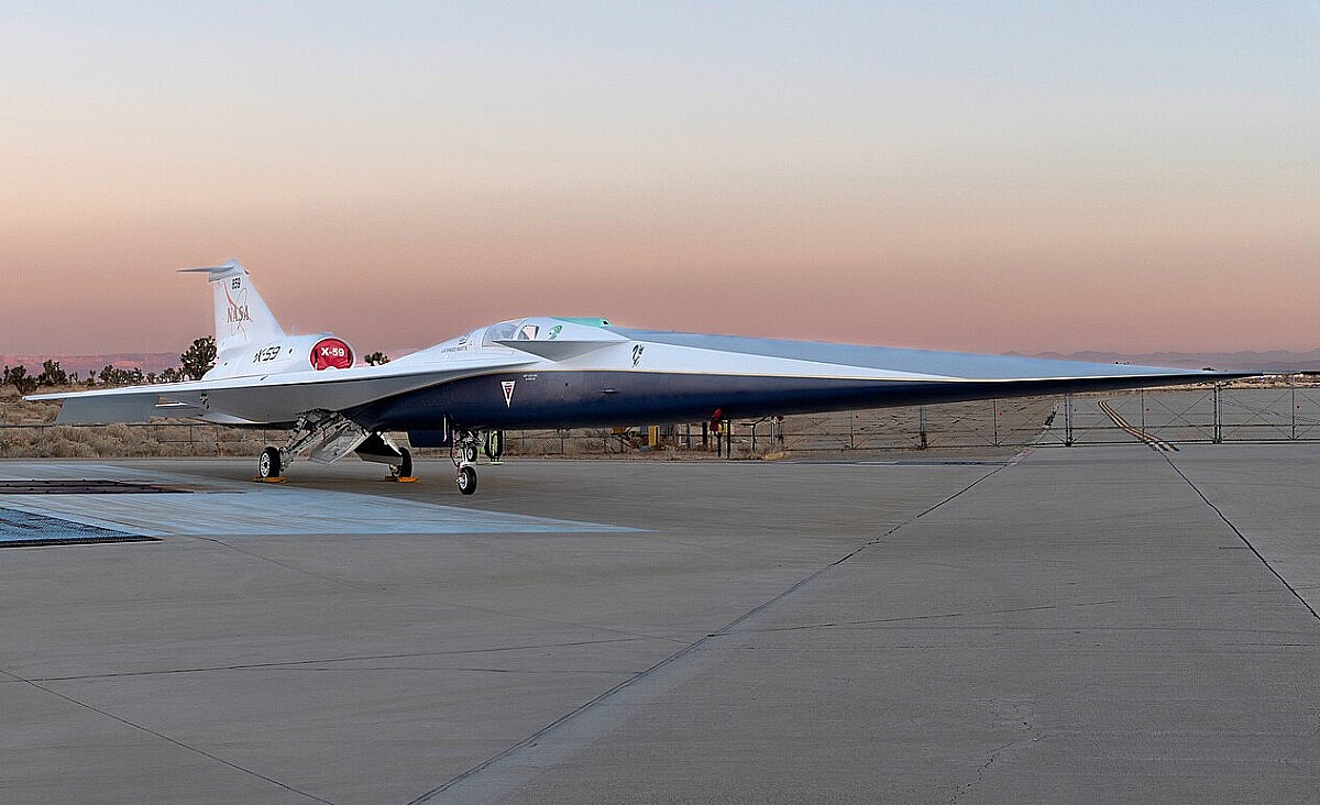 Lockheed Martin’s X-59 Breaks the Sound Barrier Without a Sonic Boom ...