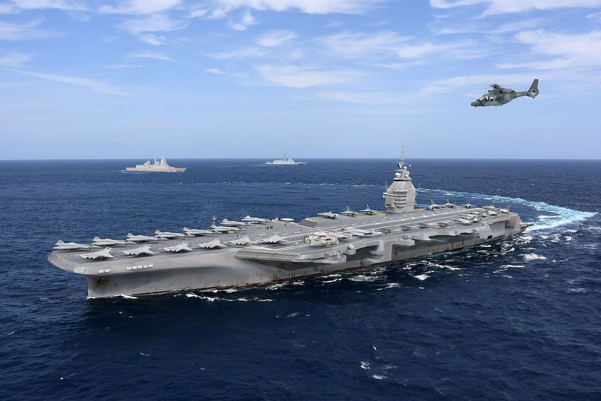 Double the power for the French new generation aircraft carrier, the ...